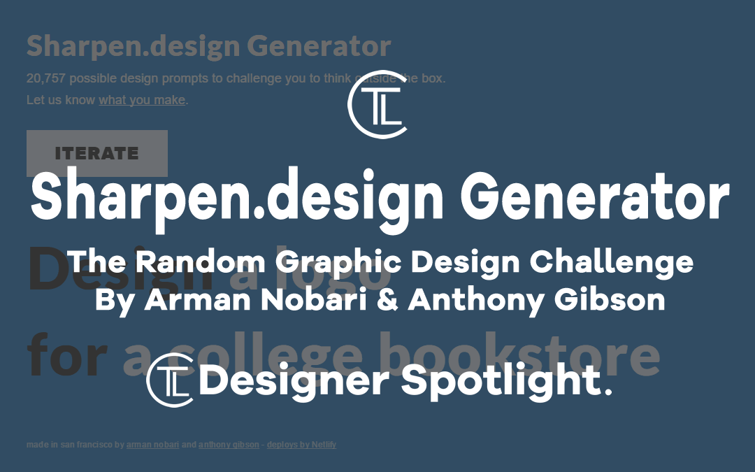 Sharpen.design Generator: The Random Graphic Design Challenge | by The ...