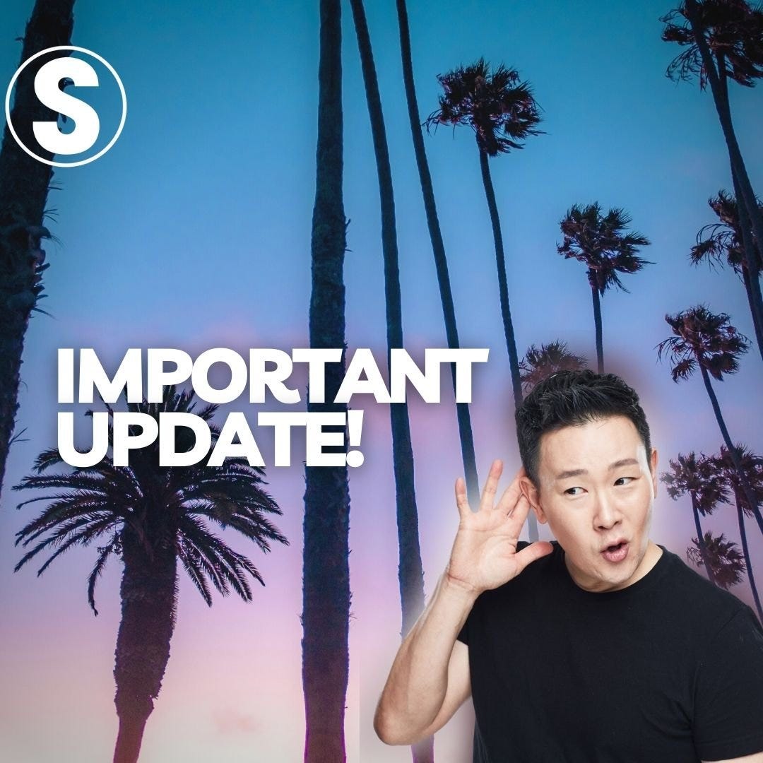 An Important Update! - Sean Lim - Medium