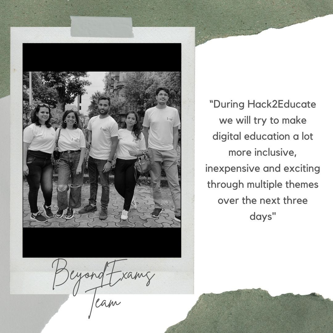 Hackathon Day 2: Incredible Possibilities | by BeyondExams | Hack2Educate | Medium