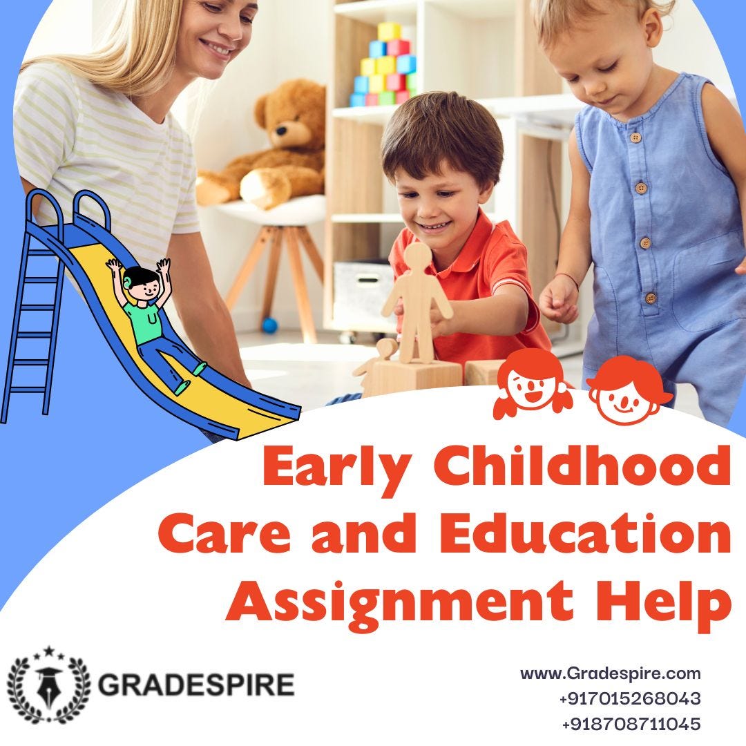 Comprehensive Early Childhood Care and Education Assignment Help for ...