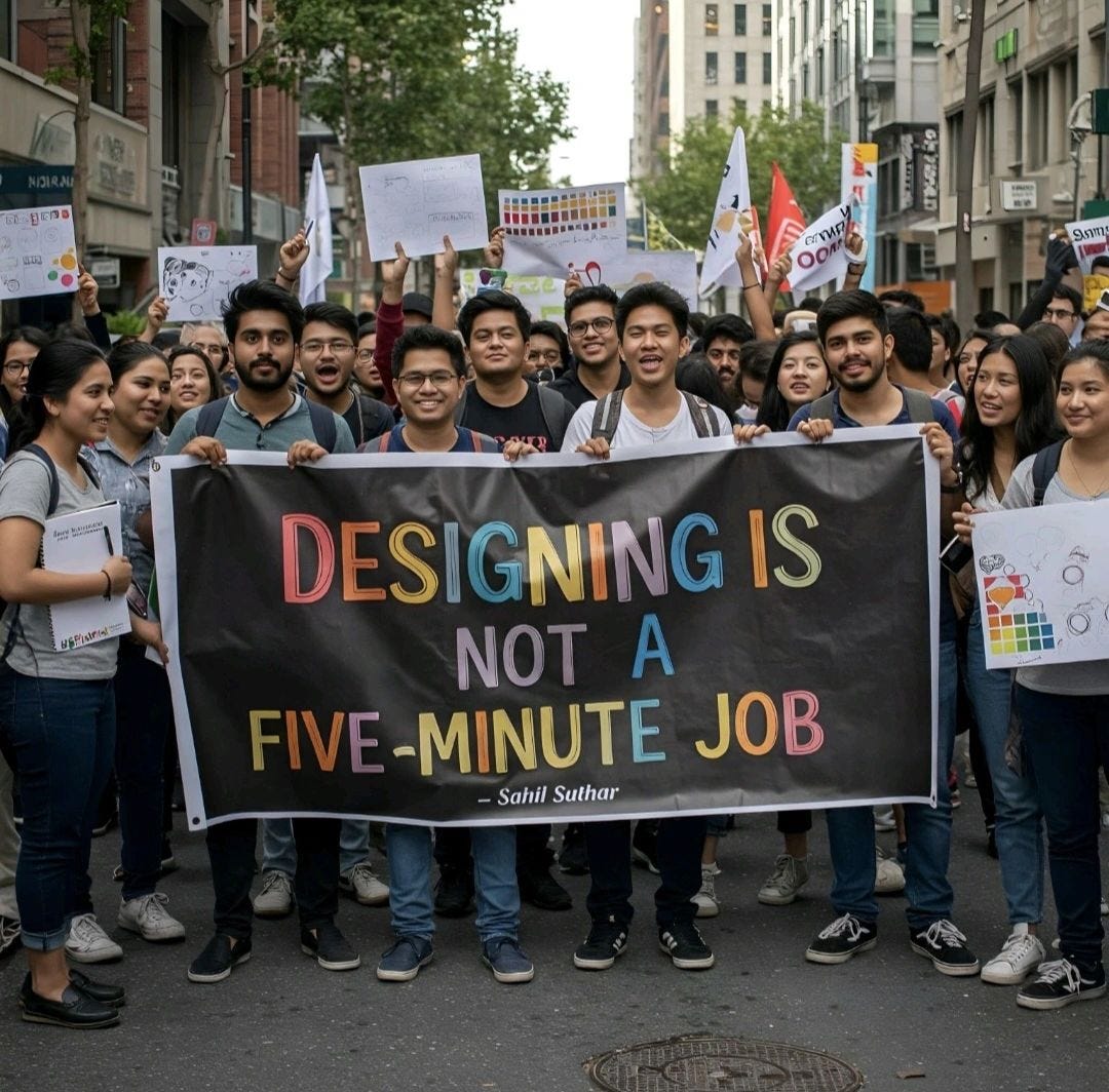Design Is Not a 5-Minute Job: The Reality Behind Every Great UX/UI Project | by Sofia Ariza ...