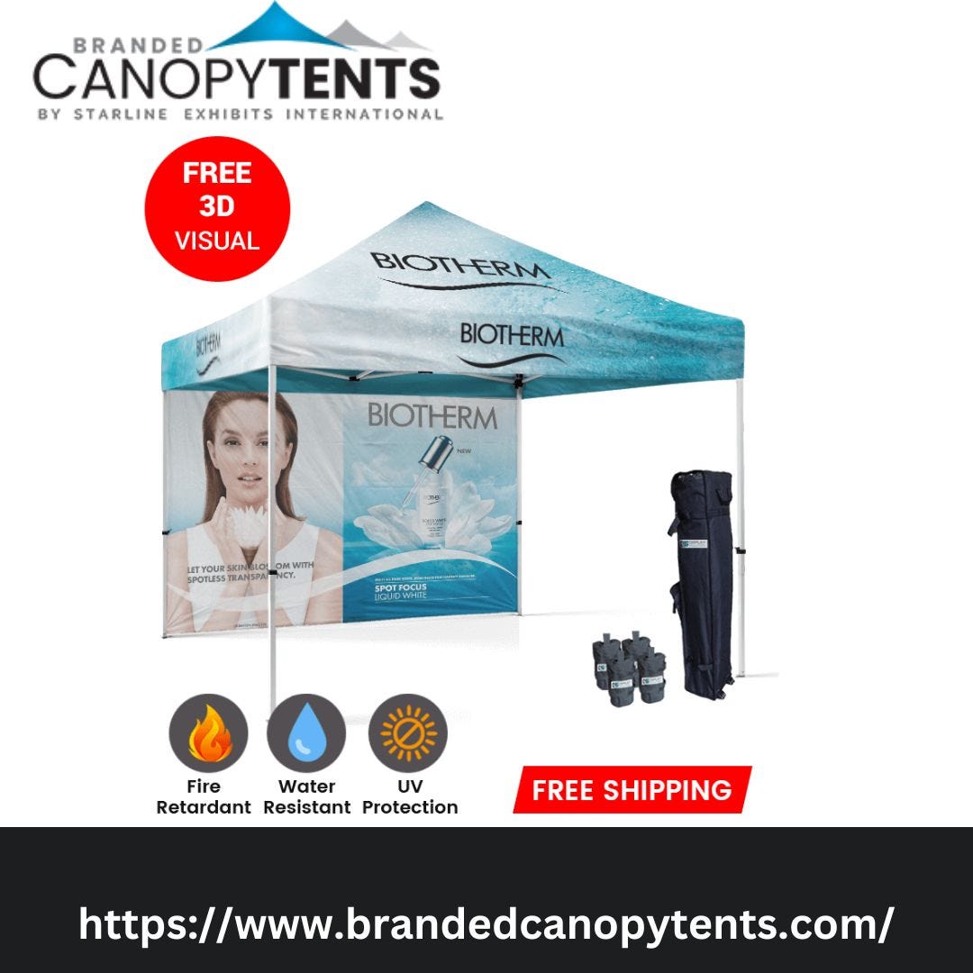 Unleashing Brand Identity The Power of Custom Tents with Logo | by ...