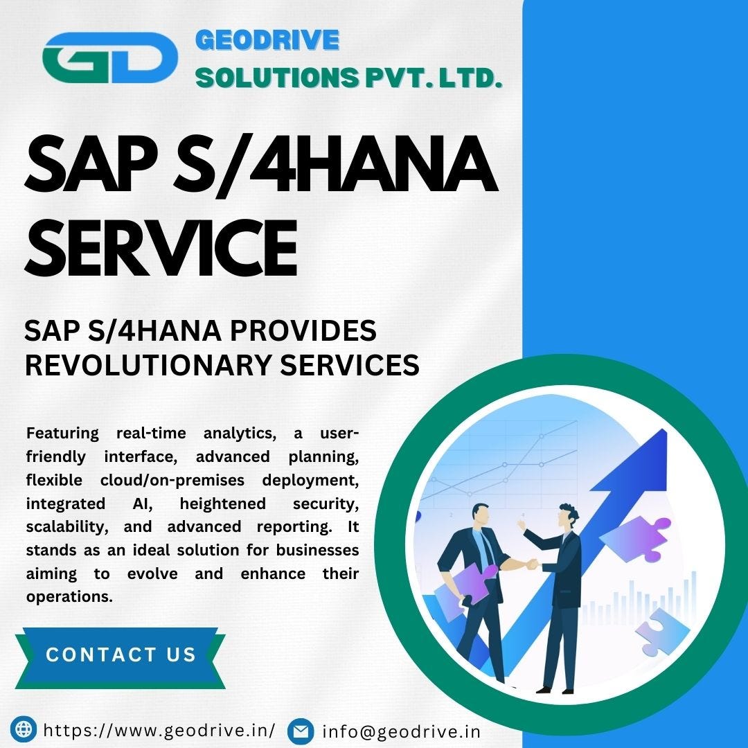 What are the advantages of opting for SAP S/4HANA Services? | by ...