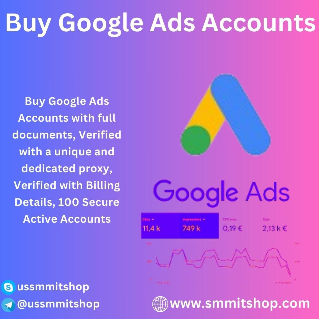Buy Google Ads Accounts. Buy Google Ads Accounts | by Buy Old Gmail ...