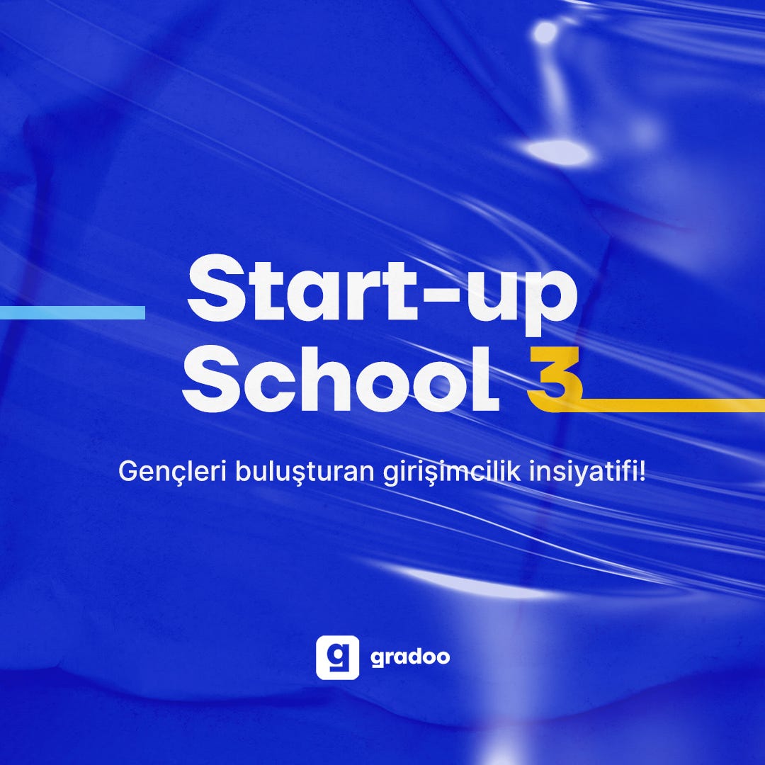 Start-up School 3 Geliyor!. Girişimci olmak isteyenler ve… | by Gradoo Türkiye | Medium