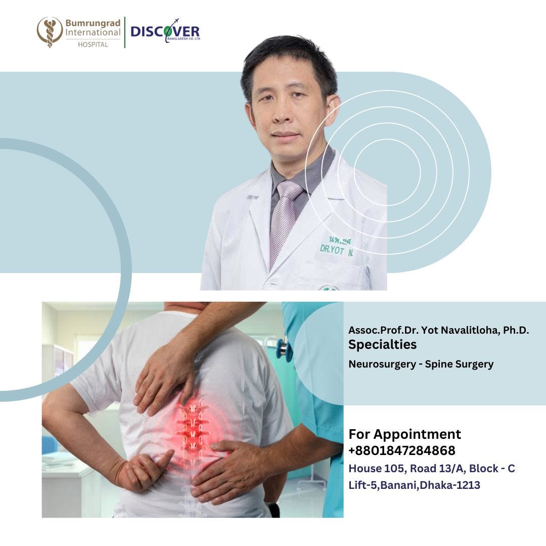 Spine surgery in neurosurgery - Discover International Medical Service ...