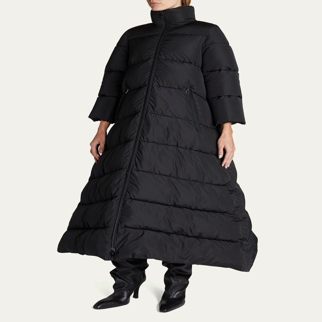 Title: Embrace Winter Elegance with the Maxi Puffer Coat | by Leather ...