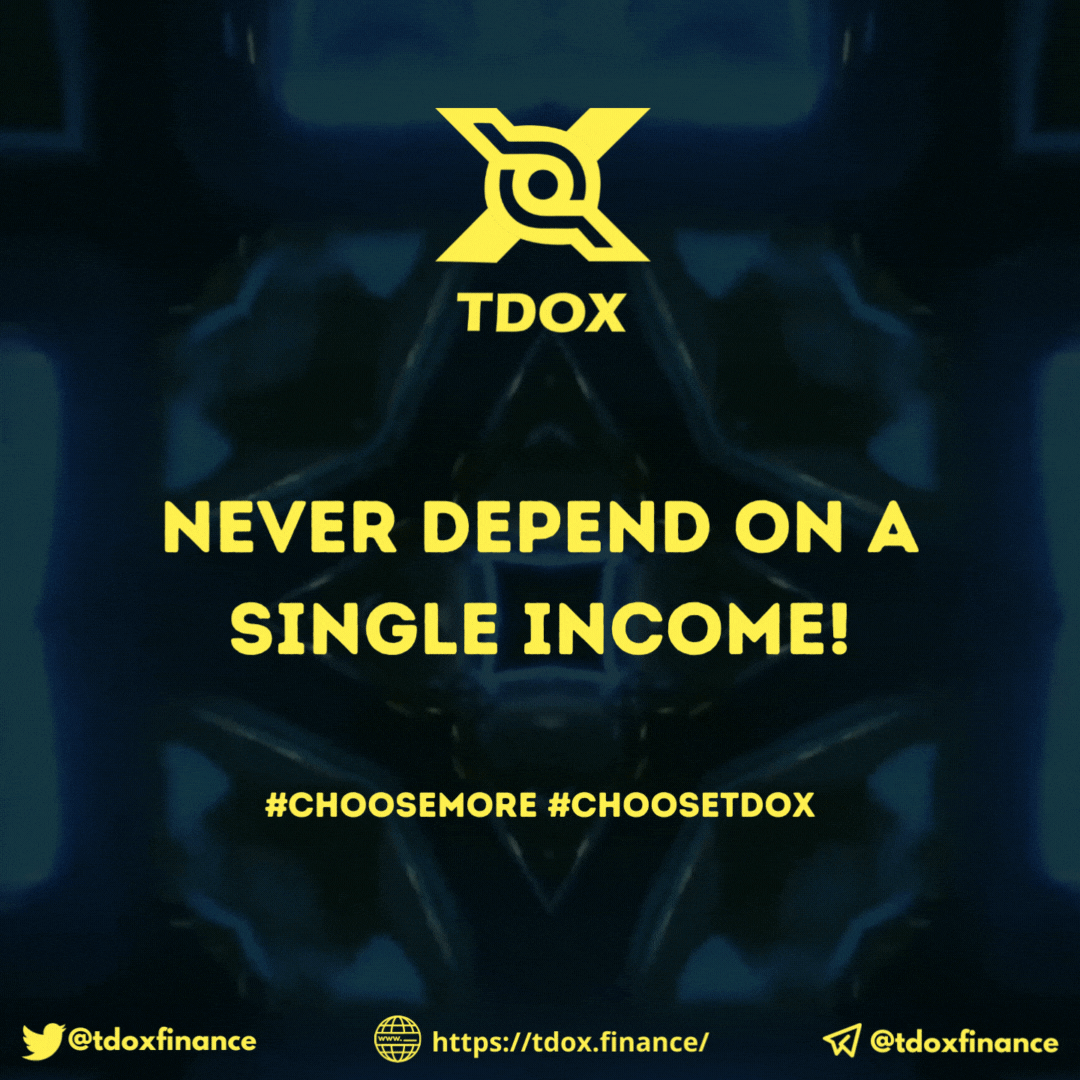 Choose more, Choose right, Choose TDOX! - Tdox Finance - Medium