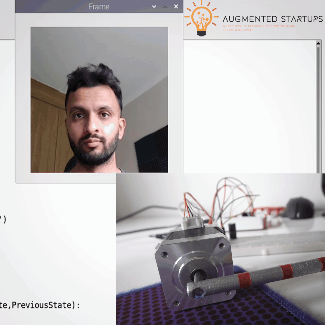 Mask Detection On Raspberry Pi With Stepper Motor Access Control By