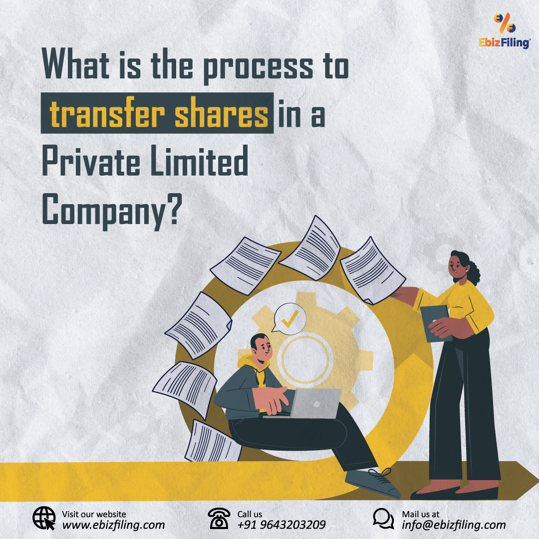 Process To Transfer Shares In A Private Limited Company | Ebizfiling ...