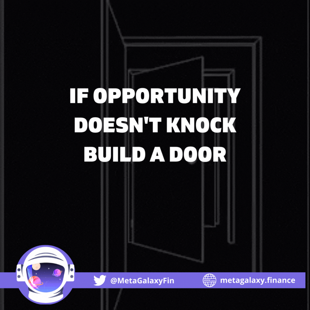 Knock, Knock! - Metagalaxy Finance - Medium