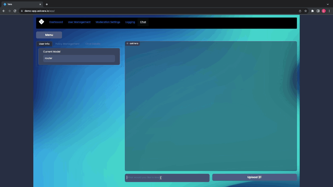 Introducing: Vera Model Routing. Hello, world, and welcome to Vera’s ...