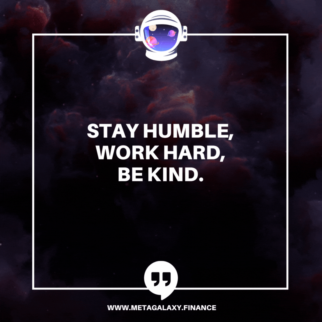 Persistence is the key! - Metagalaxy Finance - Medium