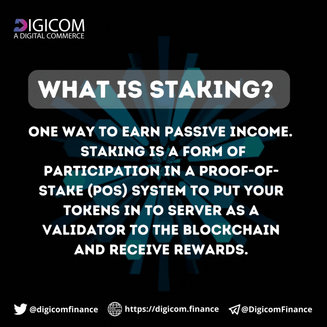 What is Staking. Crypto staking is a way of earning… | by Digicom ...