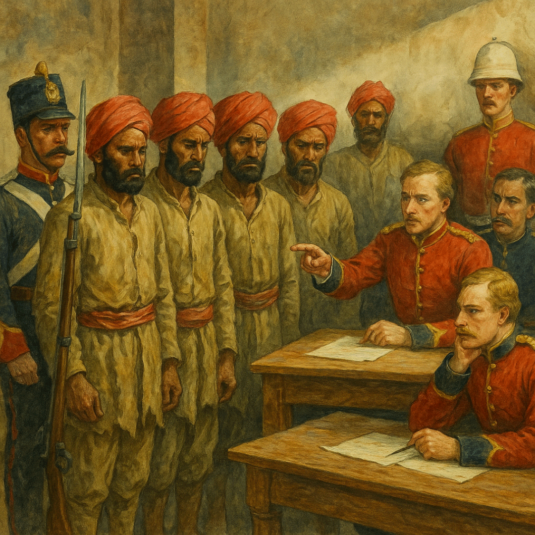 8th May 1857 Rebellion Rifles Incident | by Cambridgedesignvector | Medium