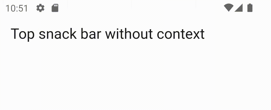 “Creating an Animated Top Snackbar in Flutter (Without Context)” | by ...
