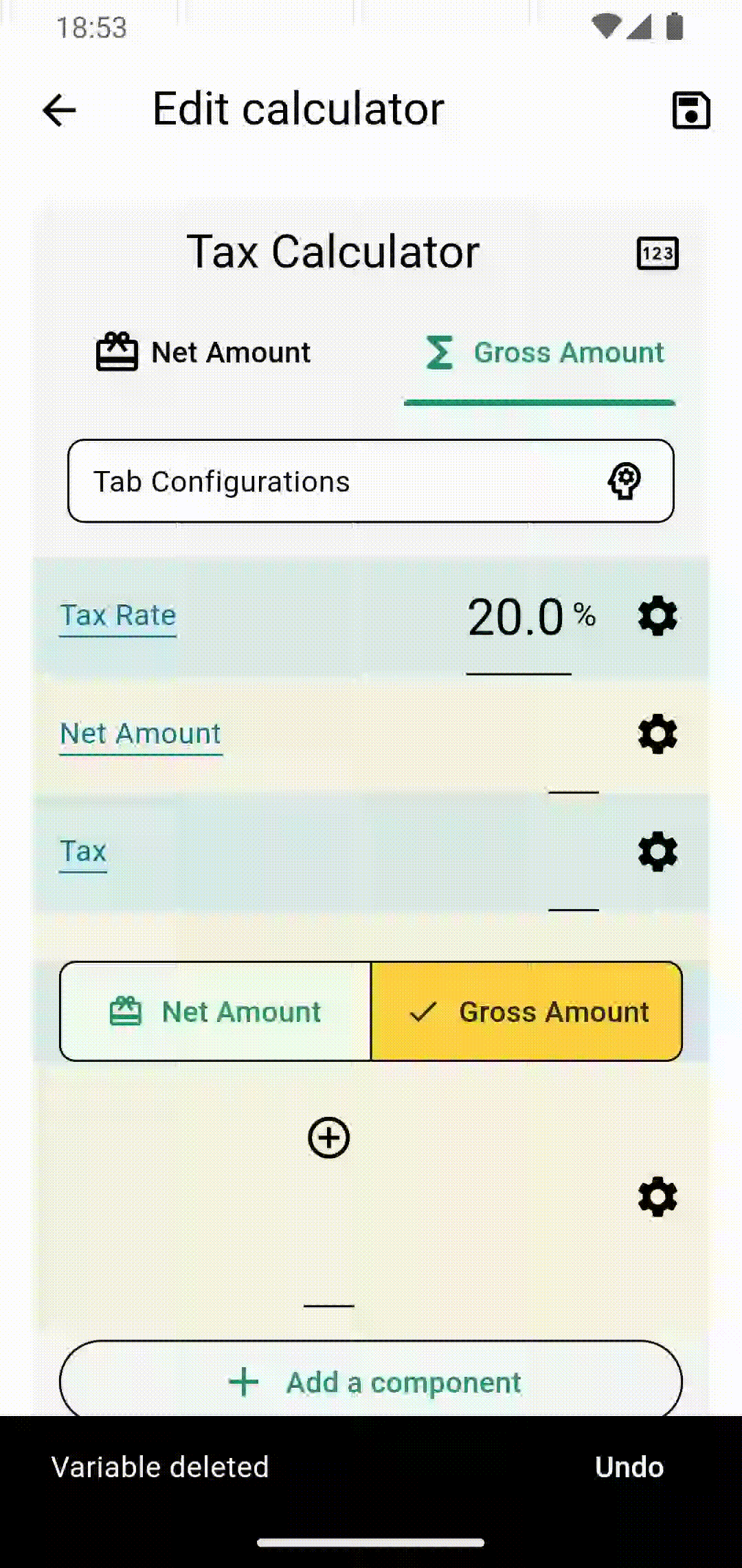 [Numverse — Tax Calculator] Feature Update: Calculator Component ...