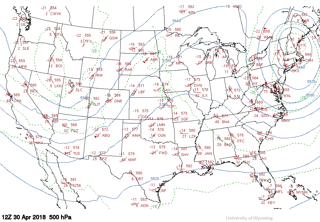 What are Upper Air Maps and How Are They Used? | by WeatherDecTech | Medium