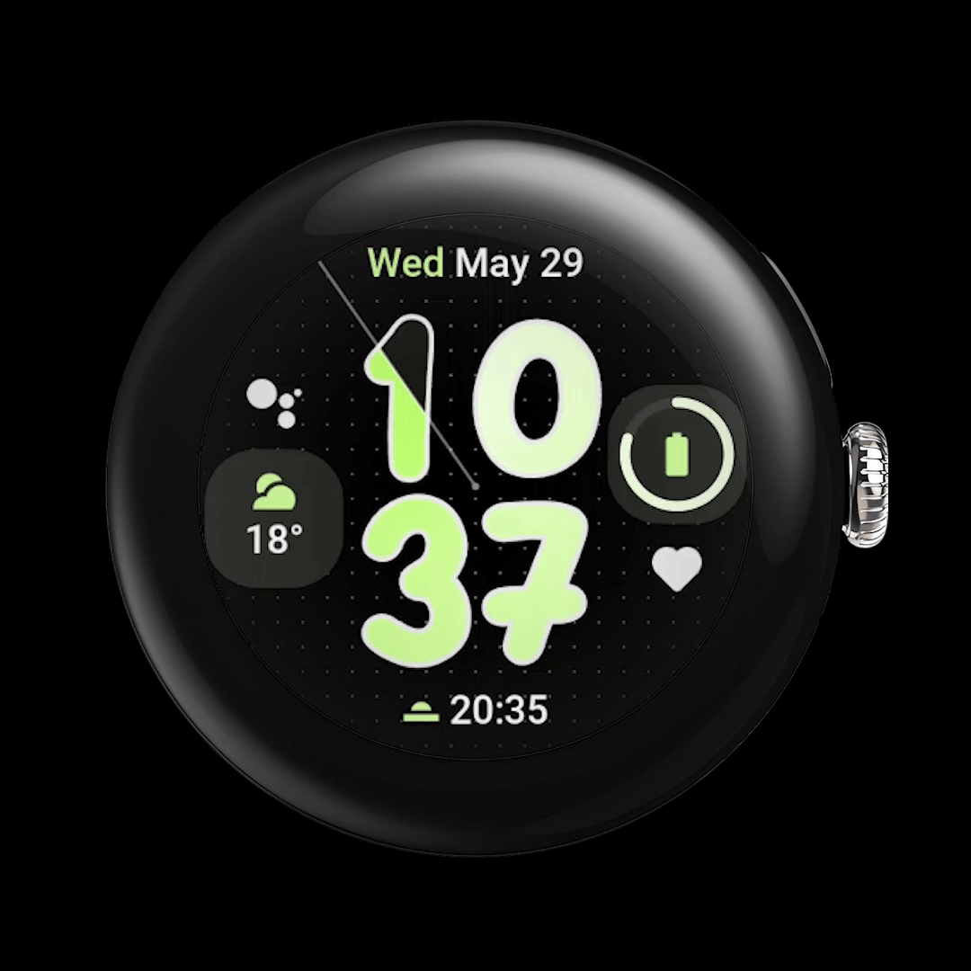 Inverted Watch Face. Watch time come alive as the digital… | by ...