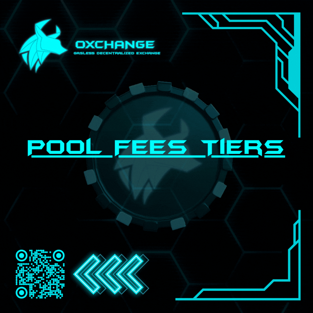 Pool Fees Tiers - Oxchange Finance - Medium