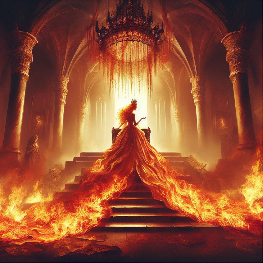 Day 5 with AI: The Fire Queen. I used AI to imagine what the Fire… | by ...