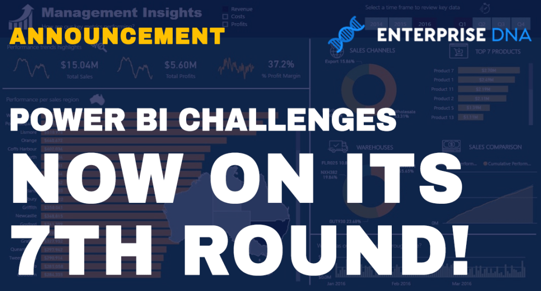 Power BI Challenges Now On Its 7th Round! | by Enterprise DNA | Medium