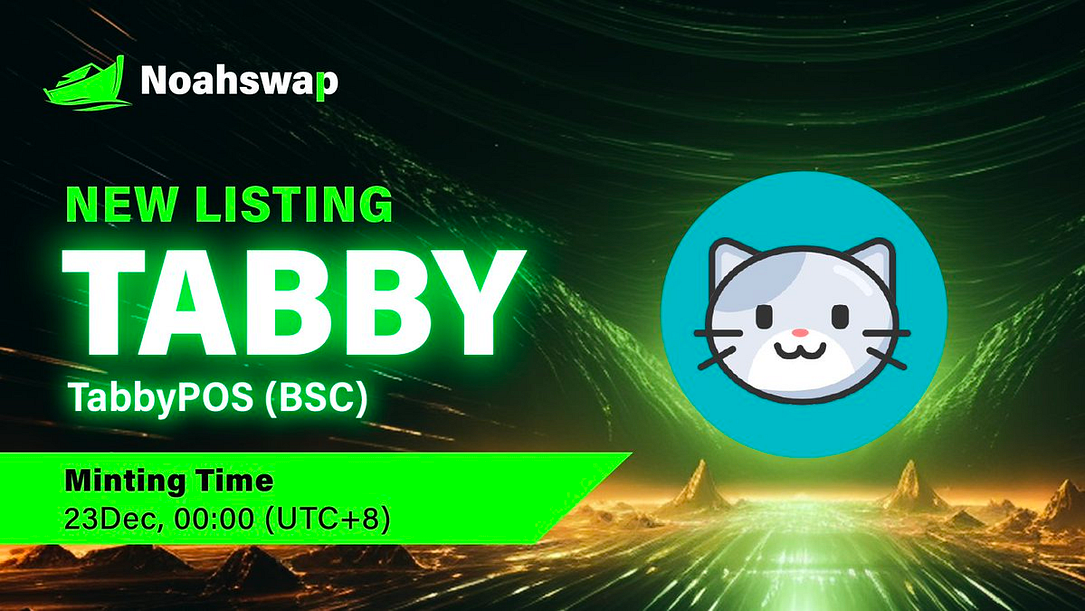 1 New Minting Token Listed. $TABBY on Dec 23 | by Captain Noahswap ...