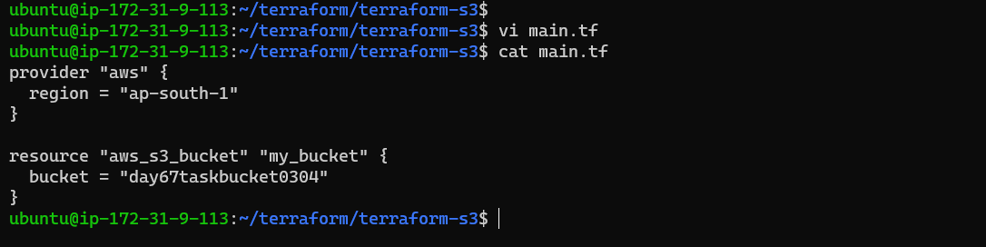 AWS S3 Bucket Creation and Management using terraform | by Sayali ...