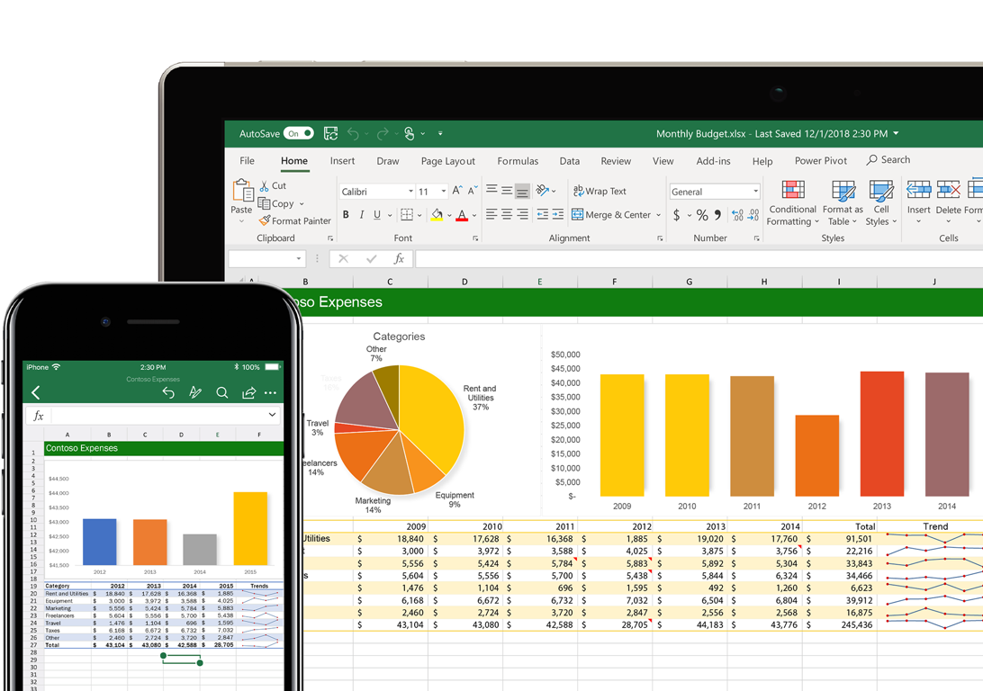 Microsoft excel is a powerful tool for data science and analytics. Raw ...