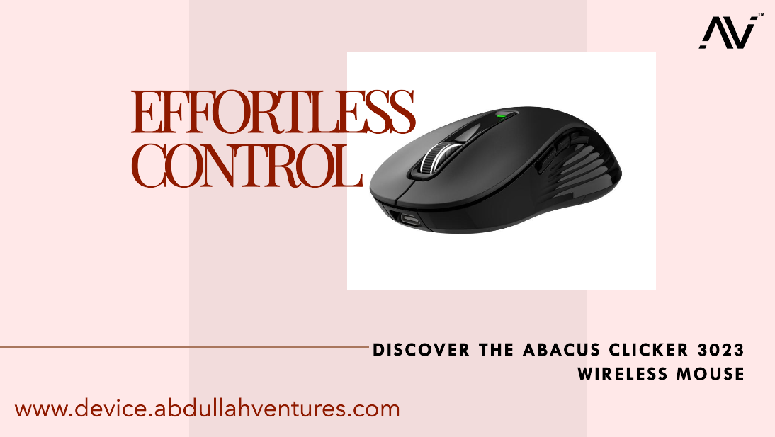 Effortless Control: Discover the Abacus Clicker 3023 Wireless Mouse ...