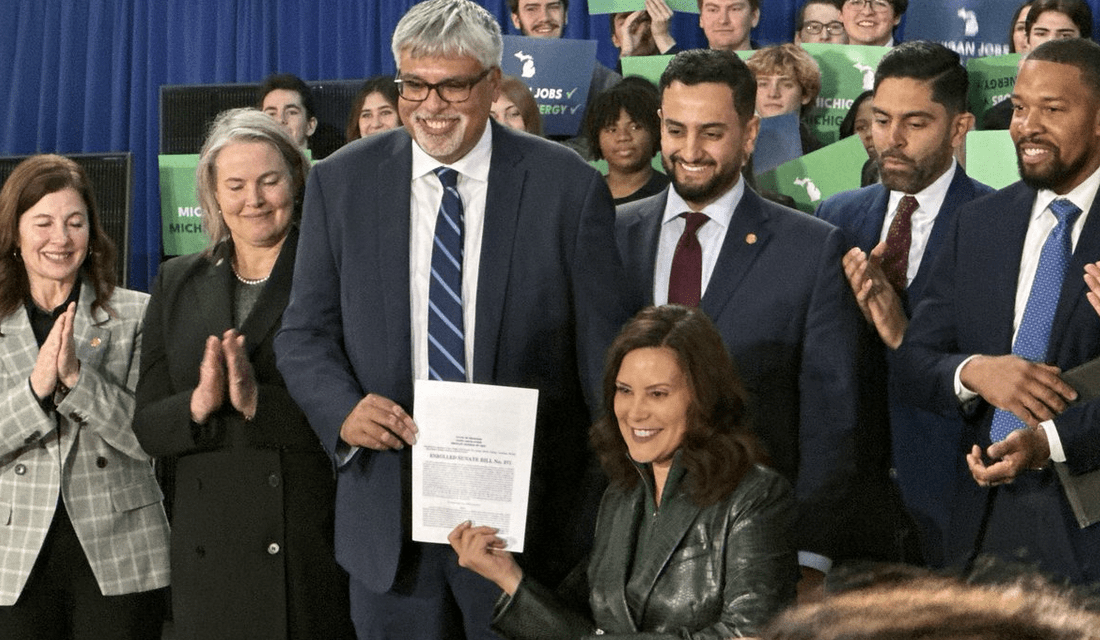 Whitmer Signs Laws Banning Fossil Fuels in Michigan by 2040 - Matthew ...