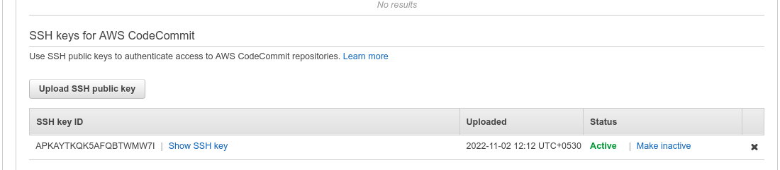 Aws Codecommit Ssh Access To An Iam User Kiran K V Medium