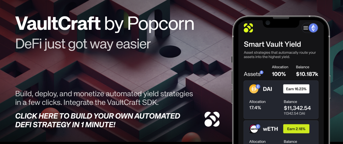 VaultCraft Use Cases. Build automated DeFi strategies in a… | by Mischa0X | VaultCraft | Medium