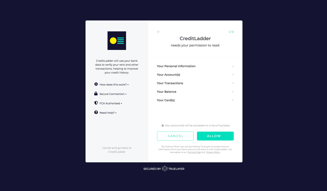 Introducing Auth Dialog V2 How The Design Team At Truelayer By