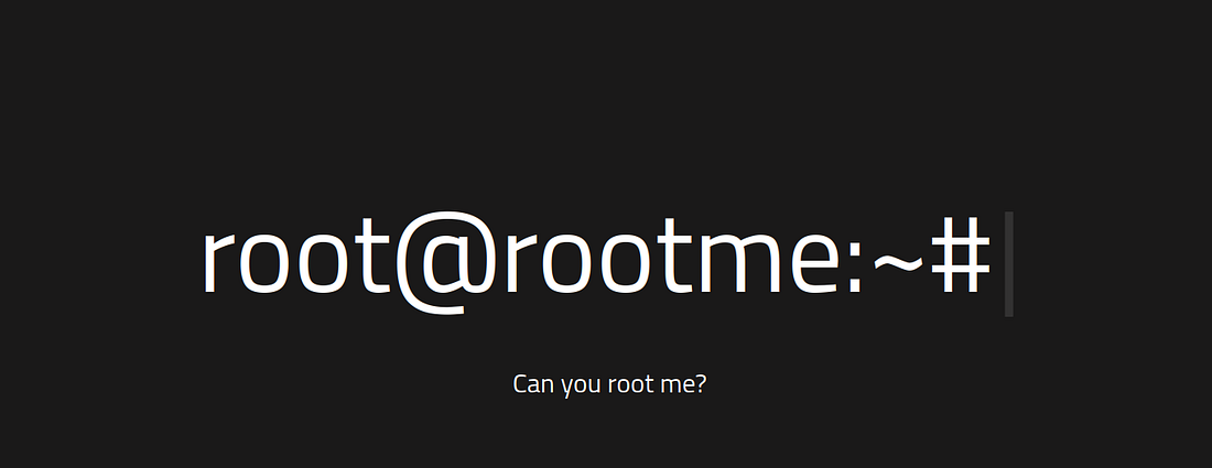 ROOT_ME. written by: Bishal Timsina | by Apocalypse | Medium