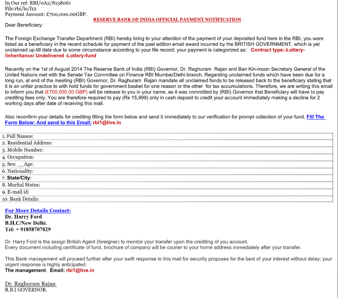 Email Scams/Attacks. “Congratulations!! You have won a… | by Sripathi ...