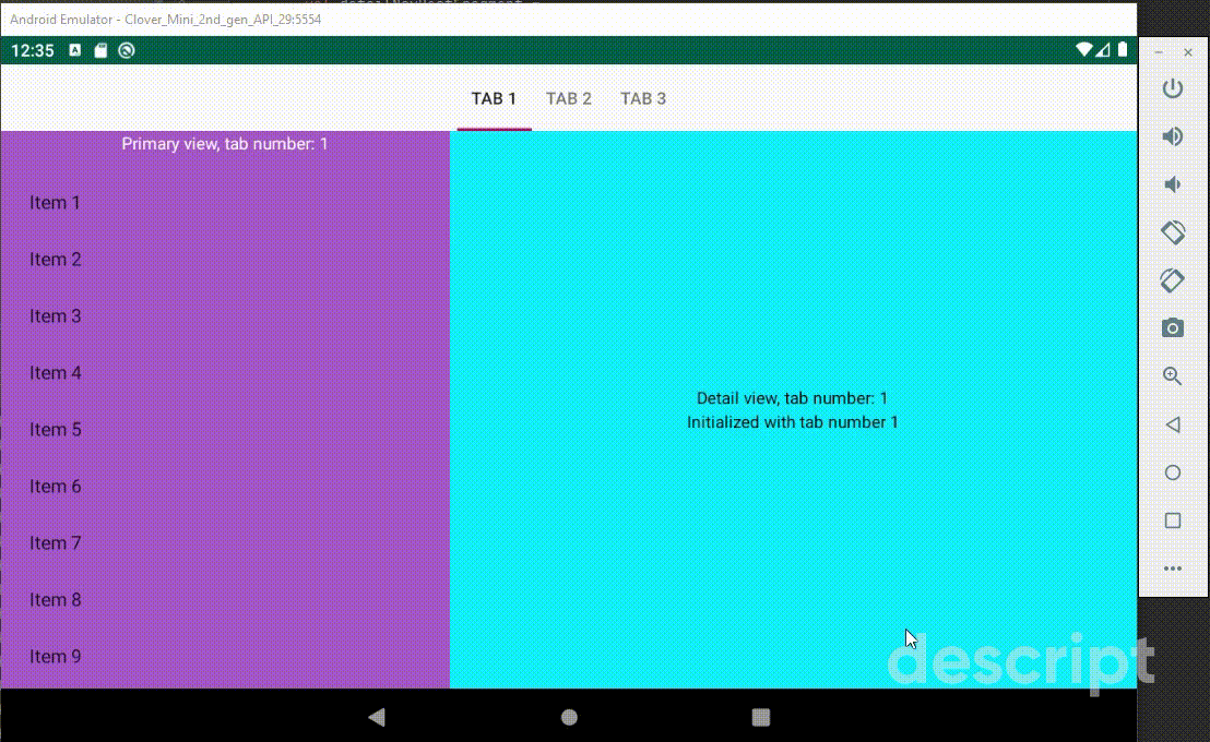 Tabbed SlidingPaneLayout (Primary/Detail) using the Navigation Component Library ️🗔 | by Daniel ...