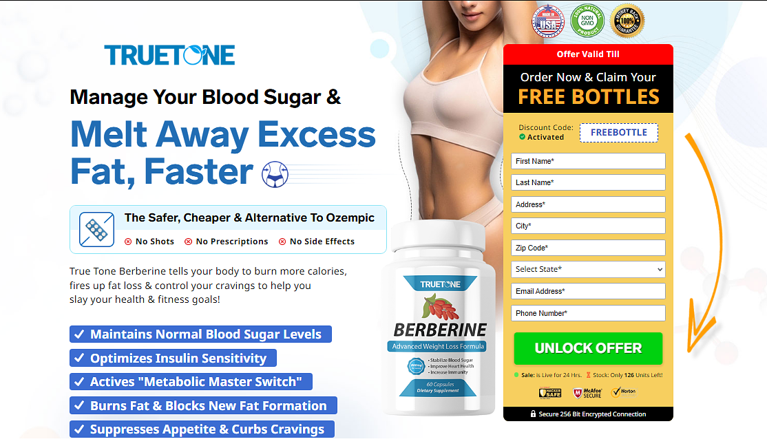 TrueTone Berberine USA Reviews, Price & Benefits [2024] | by Truetone ...