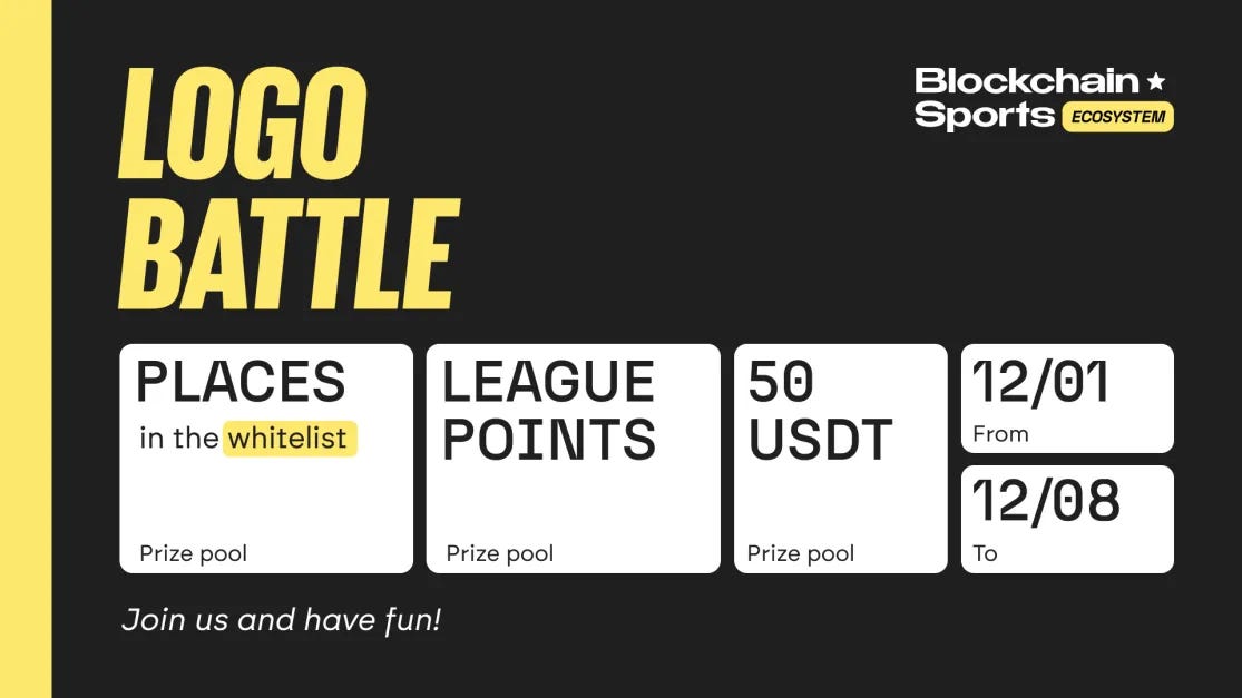 Blockchain Sports : Unleash your creativity in the Logo Contest ! | by ...