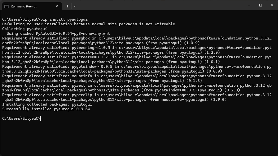 Automating The Mouse And Keyboard With Python By Cameron Bilyeu The Hackademy Medium