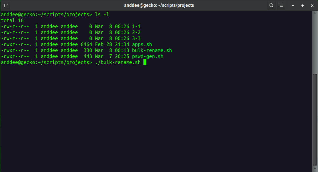 Bulk Renaming Script The Universal Linux Society Medium