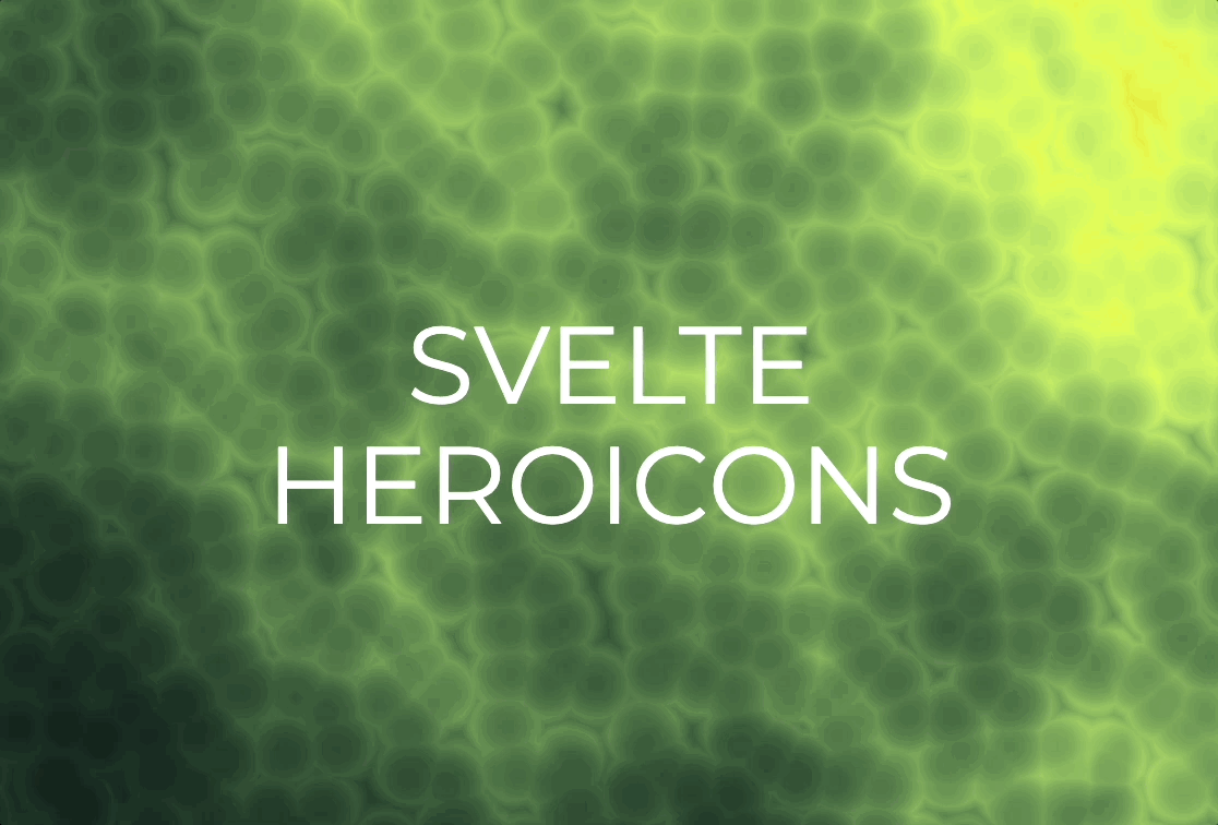 Heroicons for Your Svelte Project | by Shinichi Okada | mkdir Awesome | Medium