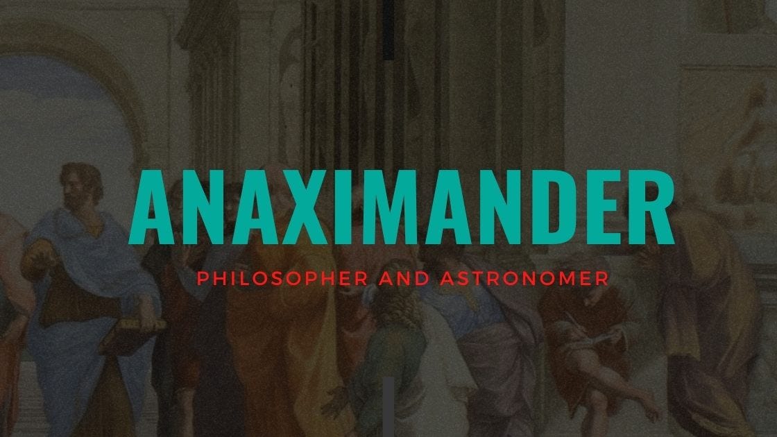 Who is Anaximander in philosophy and Astronomy — MUNDUS 2035 | by ...