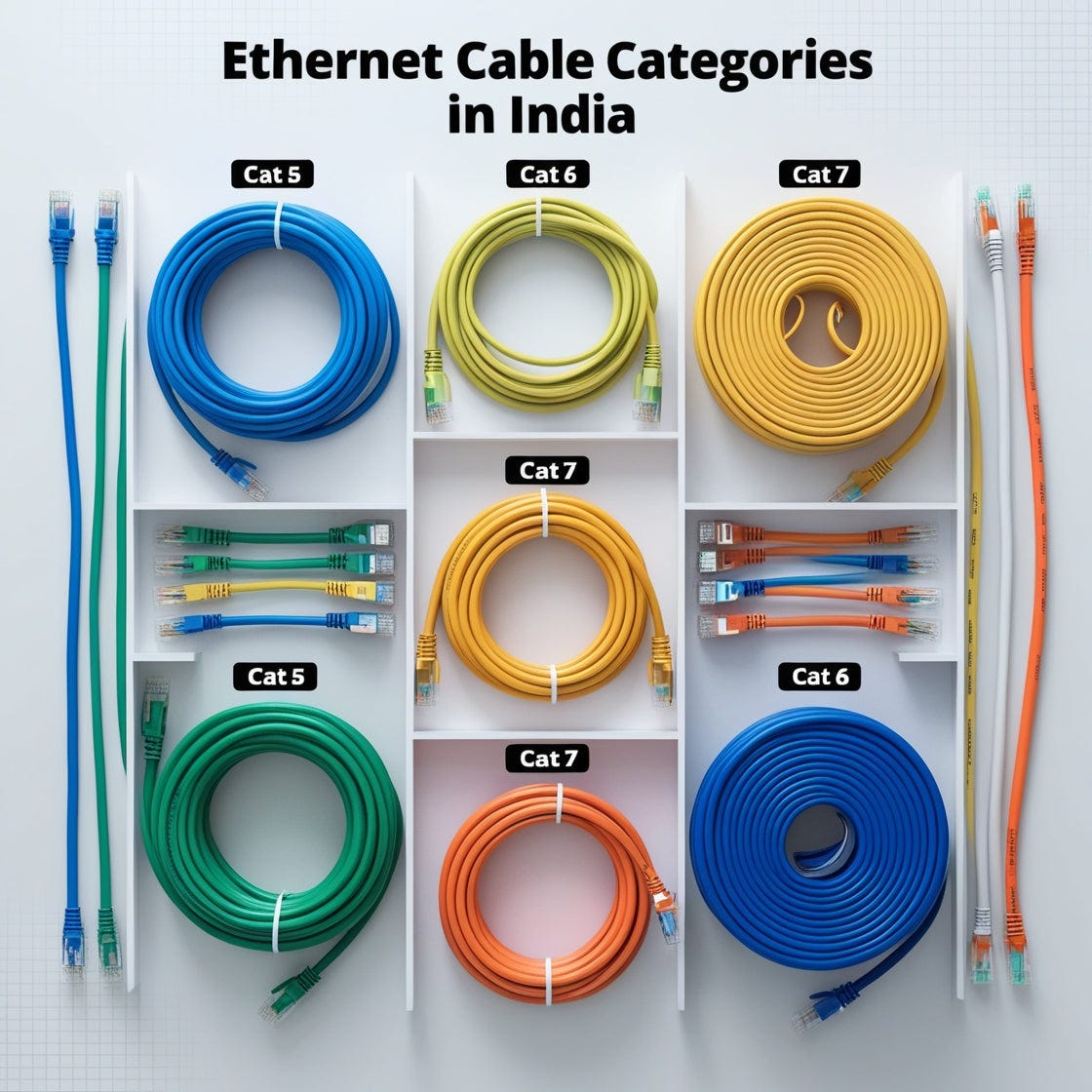 Multiple Categories of Ethernet Cables Available in India | by FEDUS ...