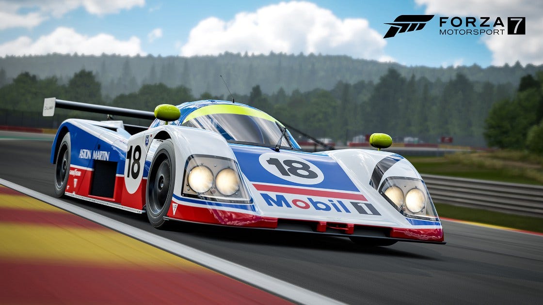 The new Forza 7 update celebrates an Aston Martin Group C legend | by ...