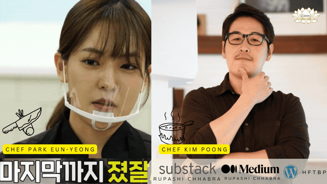 Chef Park Eun-yeong vs. Chef Kim Poong lip-smacking fire vs ice recipes ...