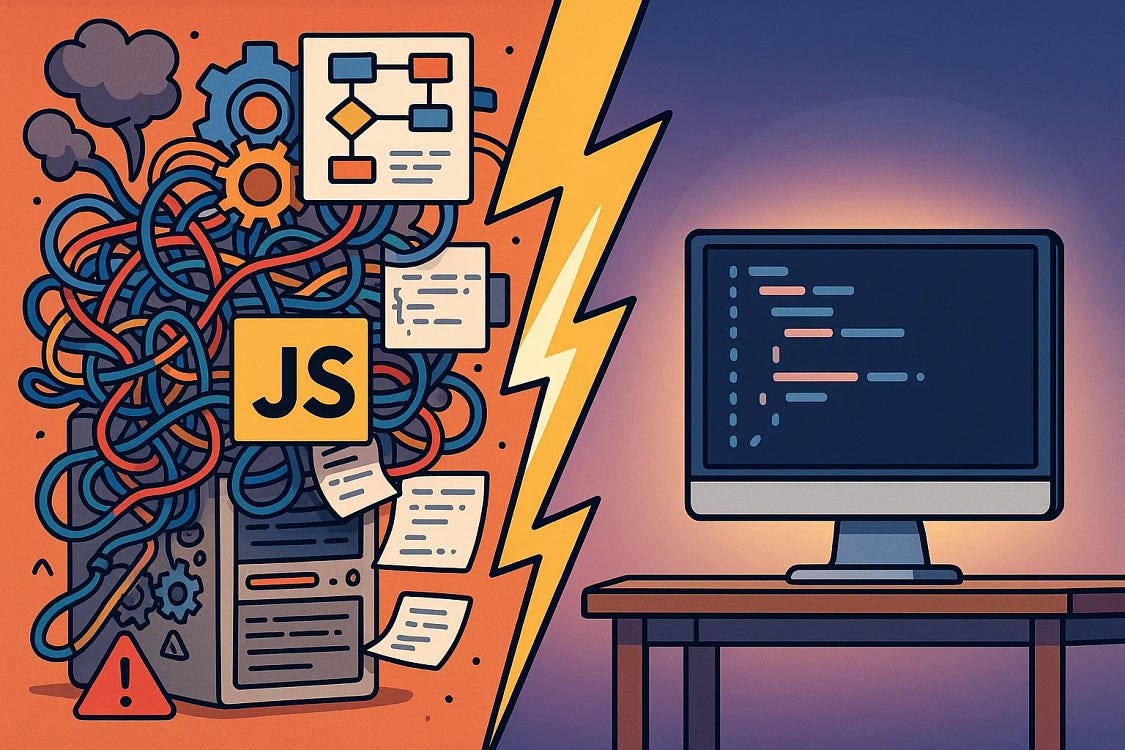 Why I Stopped Overengineering in JavaScript (And What I Do Now Instead) | by Zain Shoaib | Jul ...