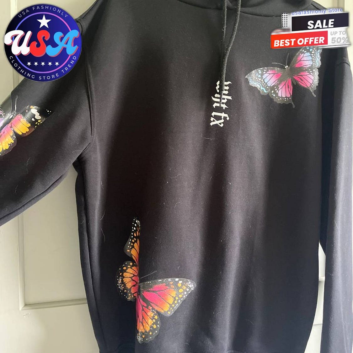 Butterfly Tracksuit White Fox Hoodie | by Usafashionly Shop | Dec, 2023 ...