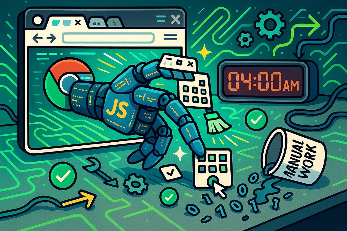 I Built My Own Javascript Tool To Automate Daily Browser Tasks — Heres 0634
