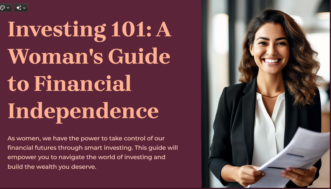Investing 101: A Woman’s Guide to Financial Independence | by MERICULUM ...